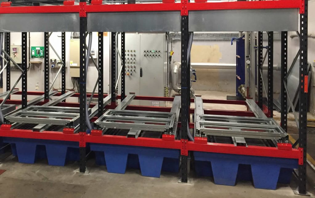 IBC Storage Racking with Bund Solution - Thistle Systems