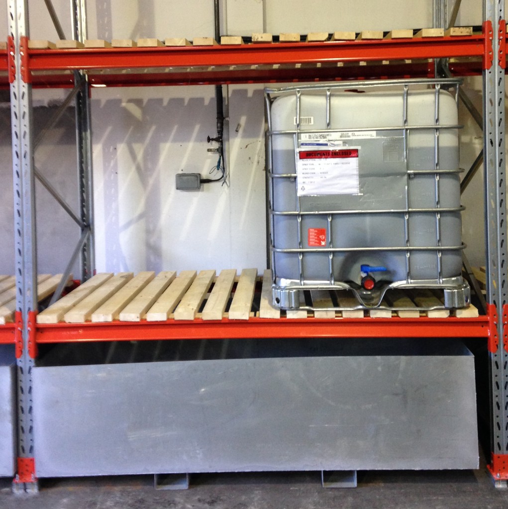 Ibc Racking With Bung Thistle Systems