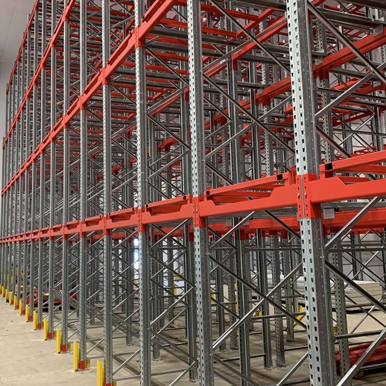 double-deep-push-back-racking - Thistle Systems