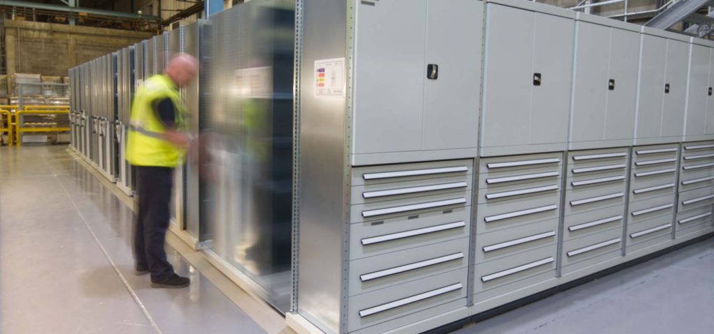 industrial-mobile-shelving-systems - Thistle Systems